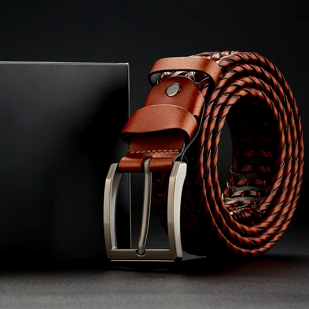 Travis Woven Genuine Leather Belt – Dalebury