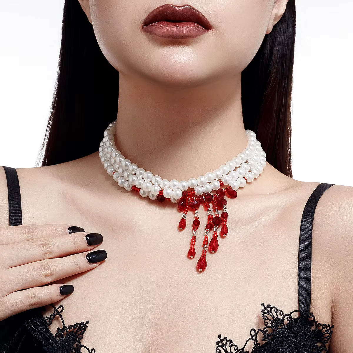 Blood Pearls Necklace – Dalebury