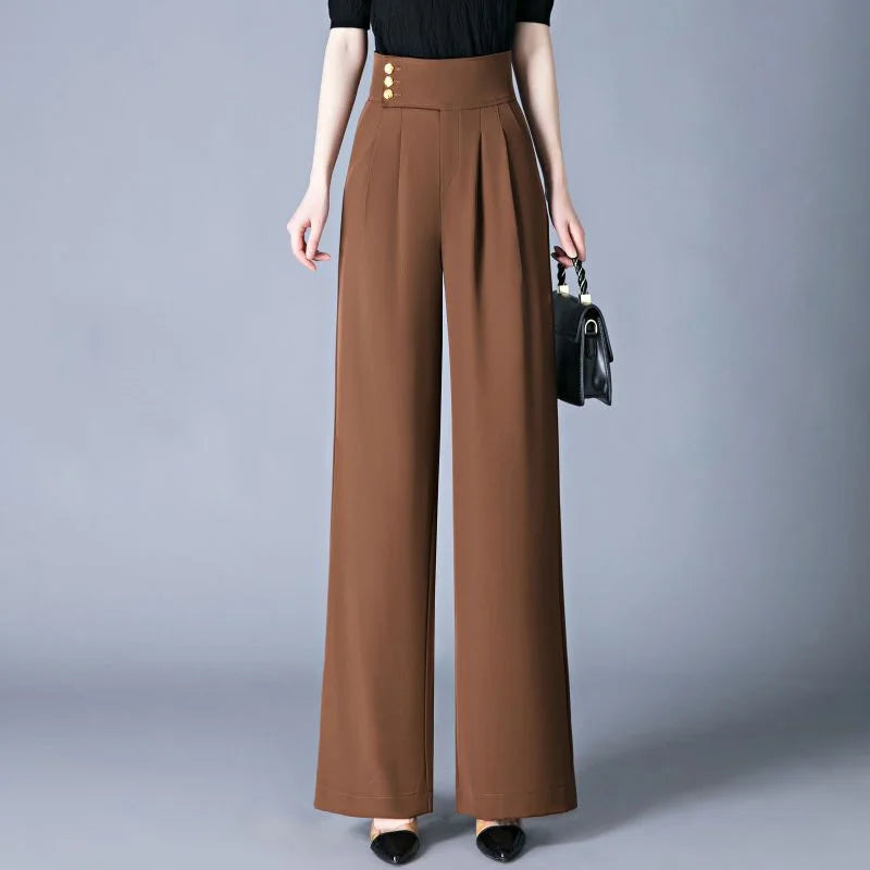 Rose High Waist Wide Leg Pants – Dalebury
