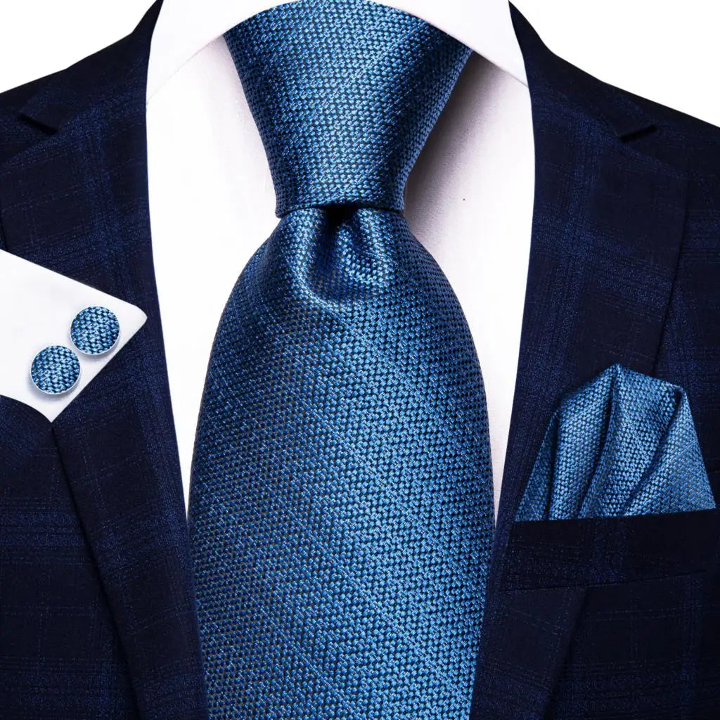 Modern Blue – 3-Piece Tie Set – Dalebury