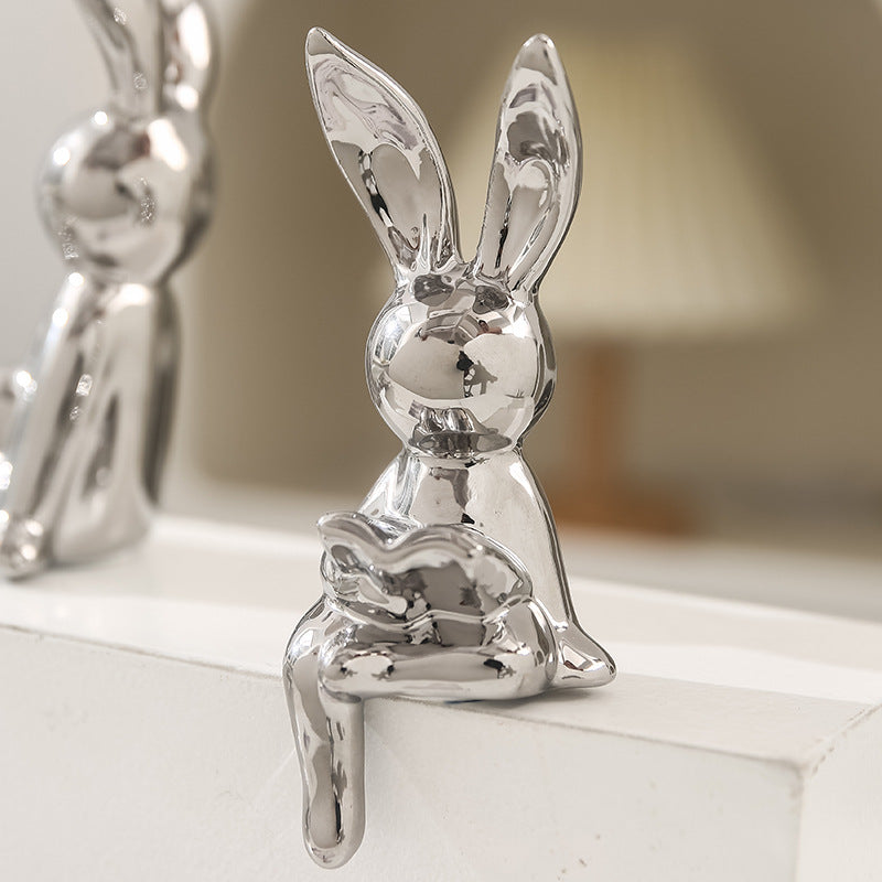 Shiny Rabbit Family Figurines – Dalebury